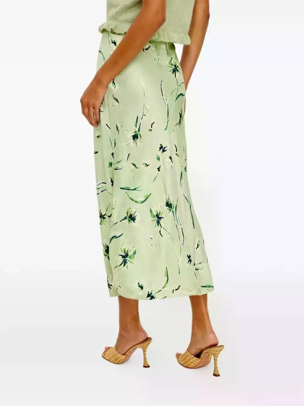 Rails Anya Floral-print Skirt - Green