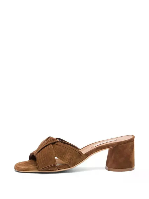 Casadei Cleo Xanadu Suede Mules