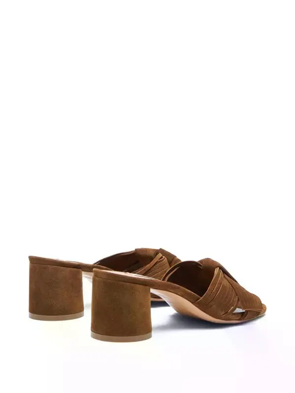 Casadei Cleo Xanadu Suede Mules