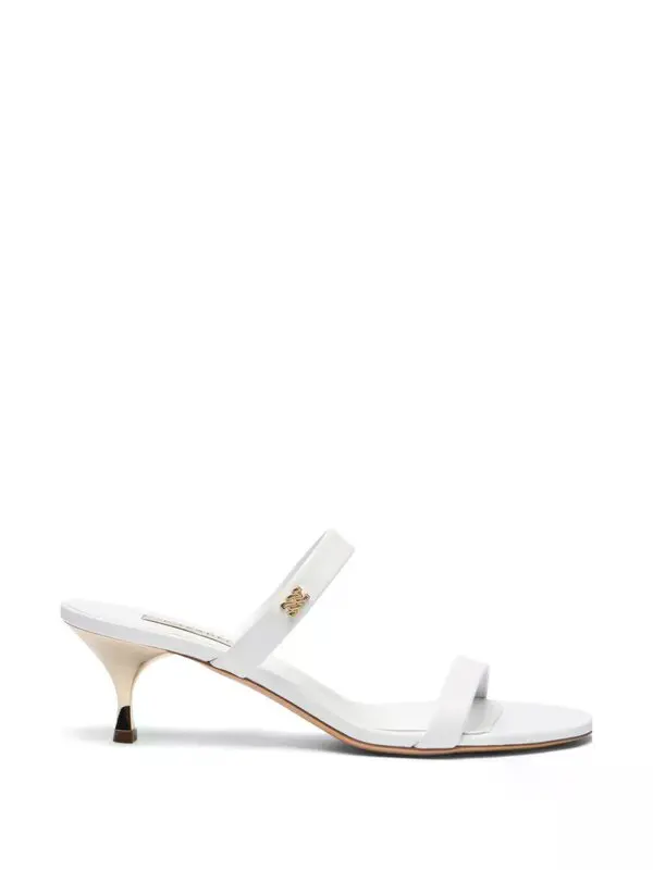Casadei Julia Heeled Sandals - White