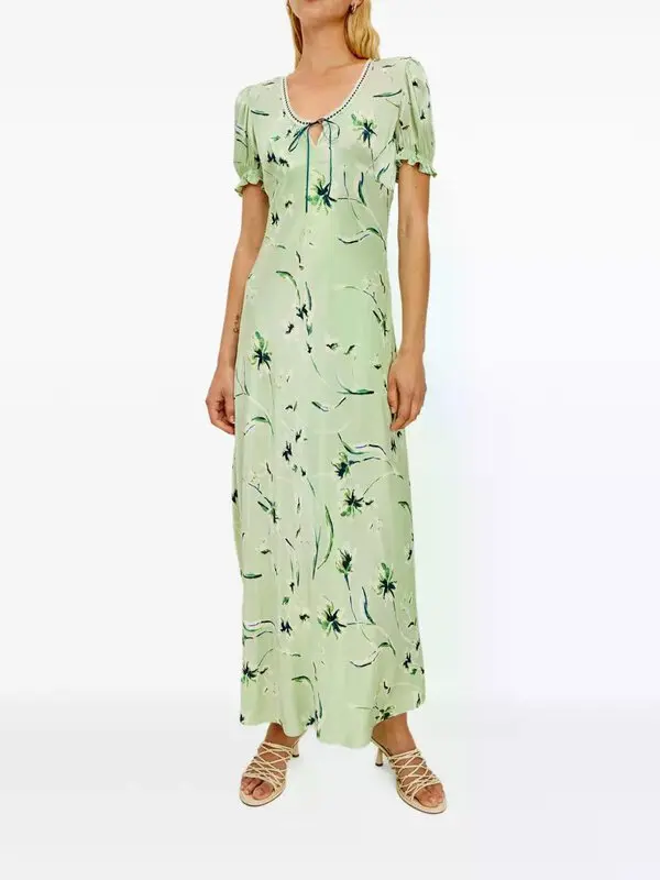 Rails Allison Floral-print Dress - Green