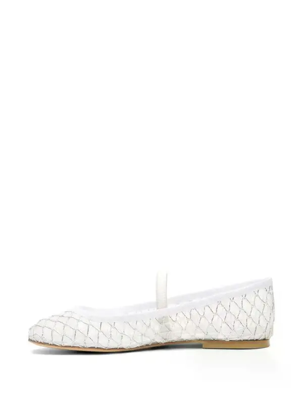 Casadei Sifnos Ballet Flats - White