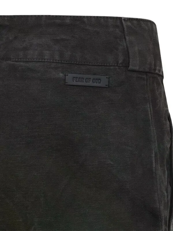 Fear Of God Logo-patch Jeans - Black