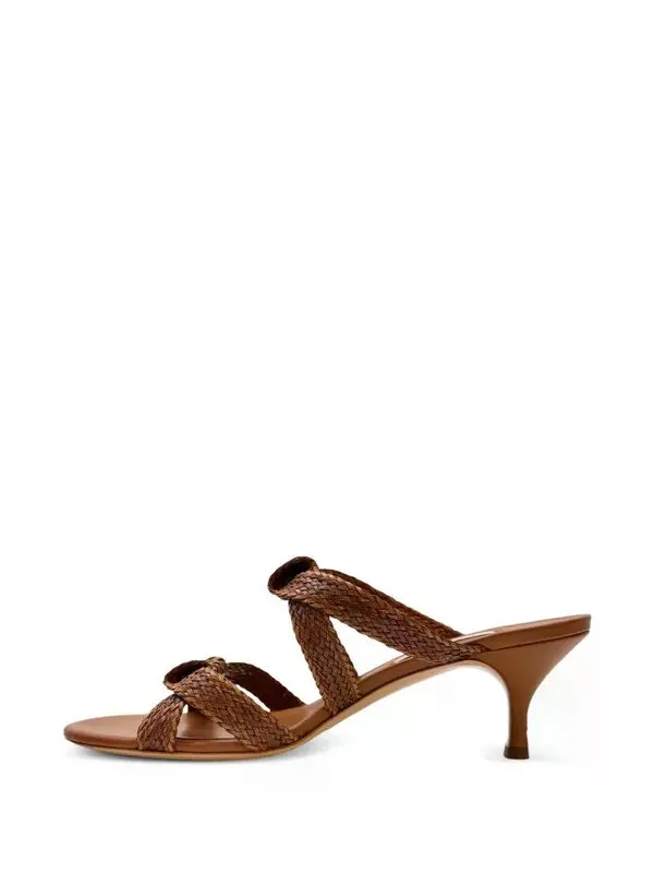 Casadei Julia Mariposa Braided Knot Sandals