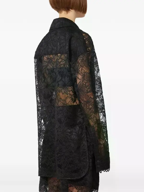 Sportmax Lace Floral Shirt