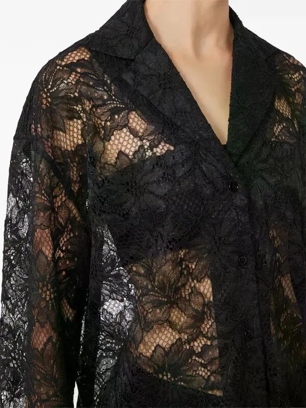 Sportmax Lace Floral Shirt