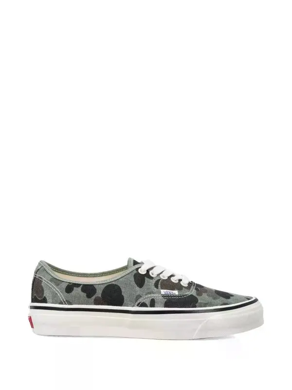 VANS Authentic Camouflage Sneakers - Green