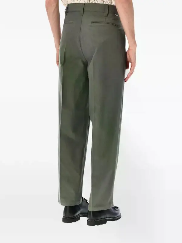 Obey Dean Pleated Trousers - Green