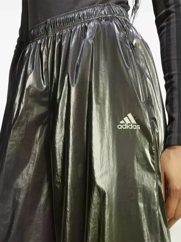 Adidas Logo Wide-leg Tracksuit Bottoms