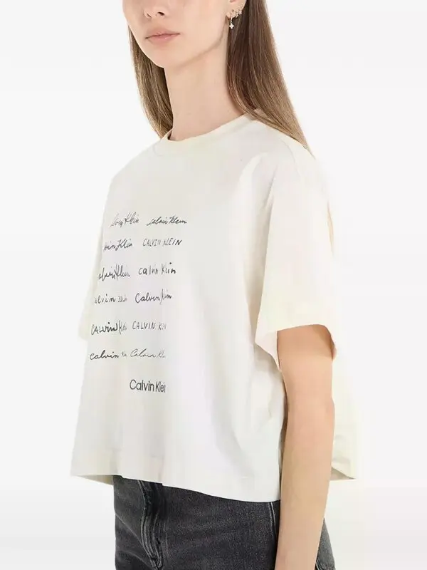 Calvin Klein Logo Crop Top