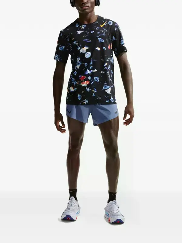 Nike Short Sleeve Printed T-shirt - Black