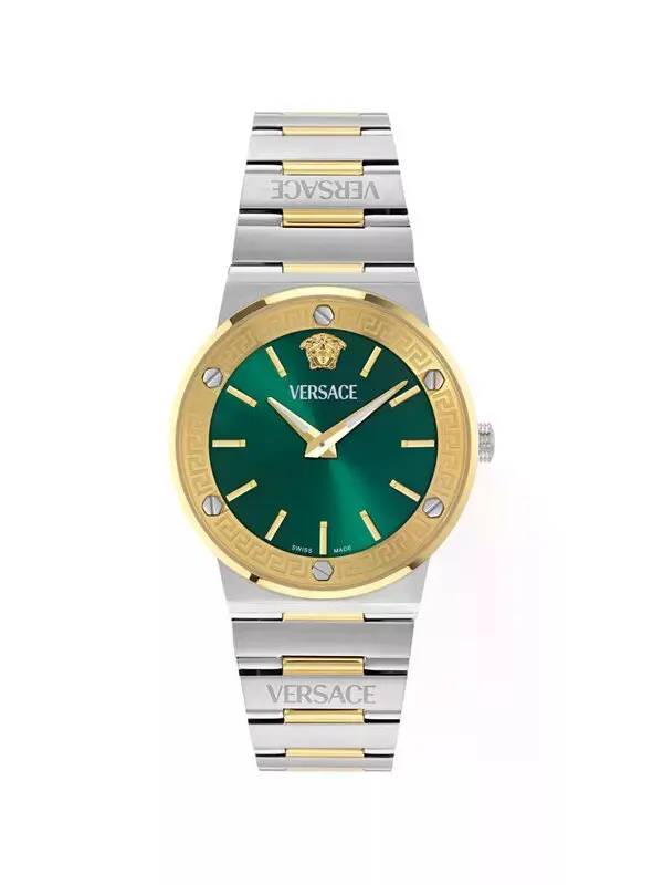 Versace Greca 38mm Bracelet Watch - Green