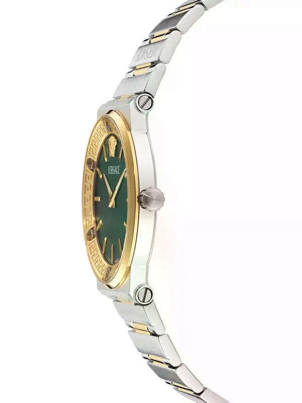 Versace Greca 38mm Bracelet Watch - Green