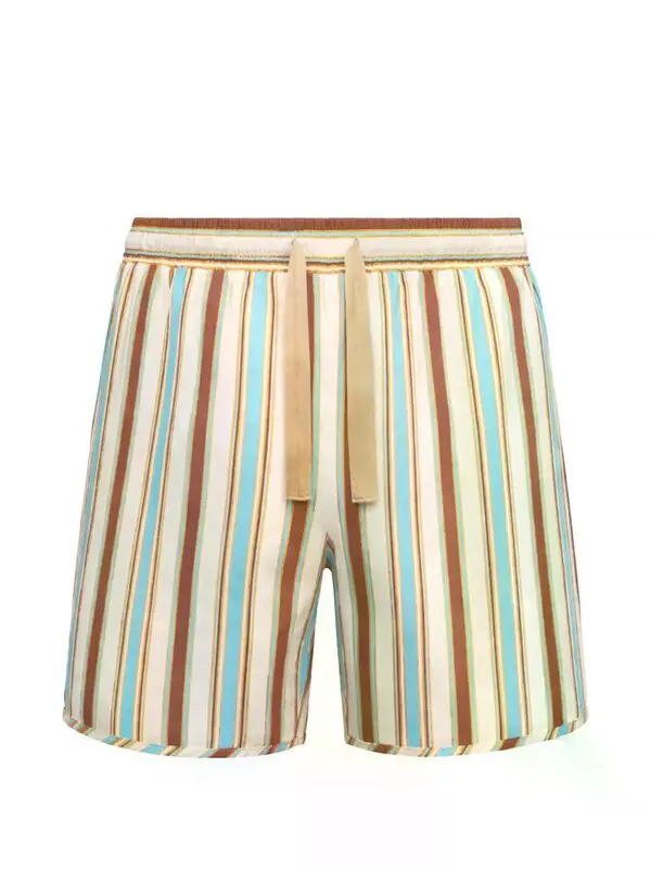 SANDERLAK Striped Shorts