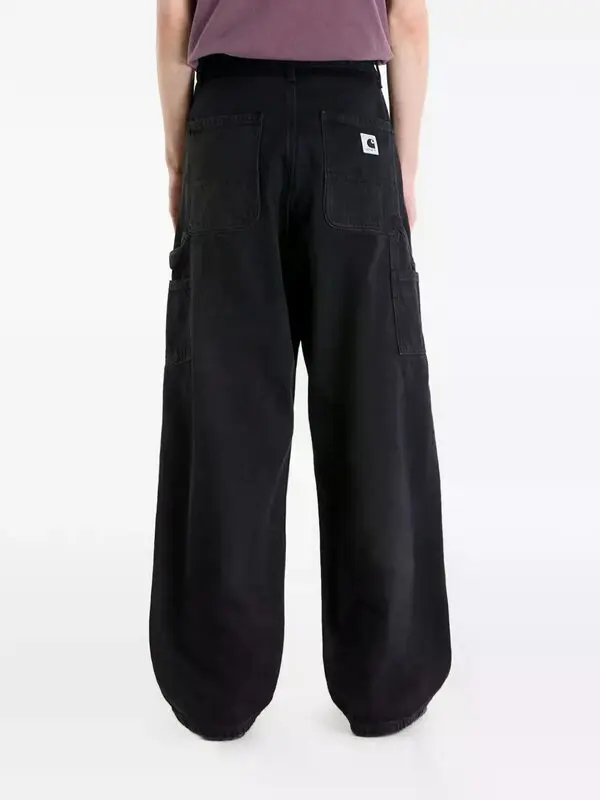 Carhartt Work In Progress Brandon Single Knee Wide-leg Jeans - Black