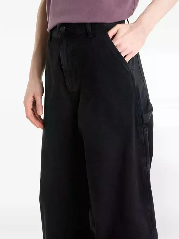 Carhartt Work In Progress Brandon Single Knee Wide-leg Jeans - Black