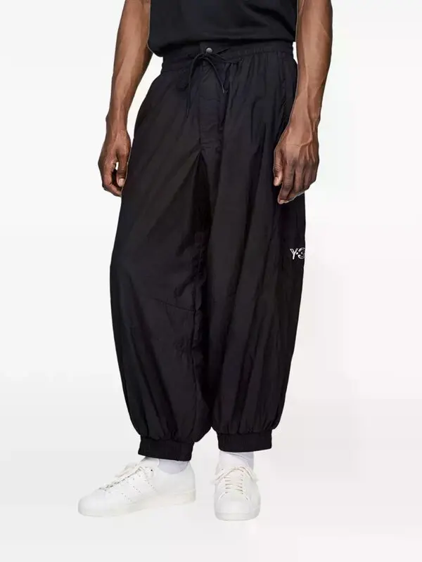 Y3 Elastic-waist Cuffed Trousers