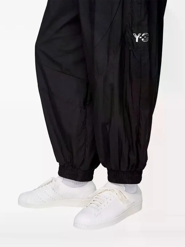 Y3 Elastic-waist Cuffed Trousers