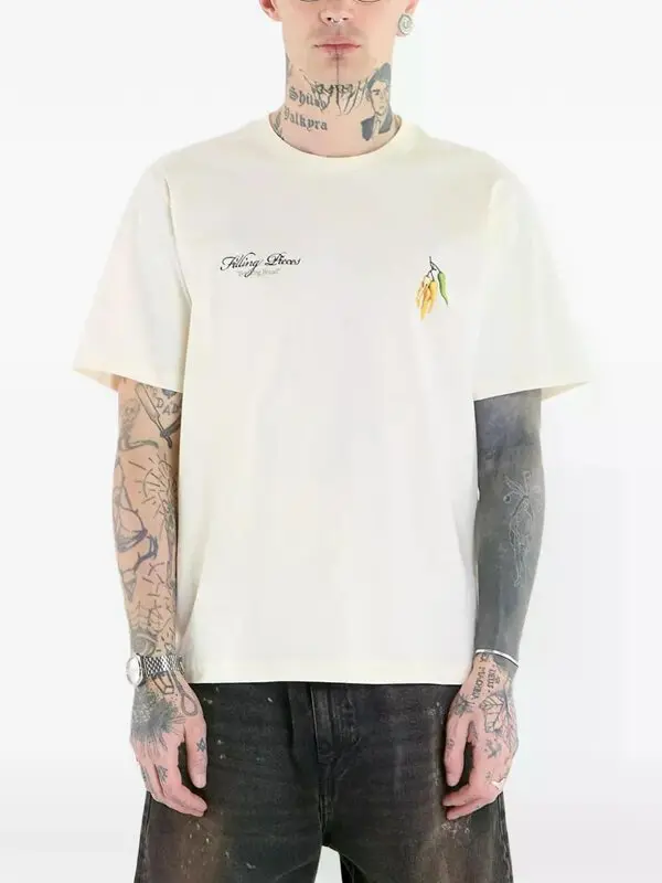 Filling Pieces Pepper Antique T-shirt - White
