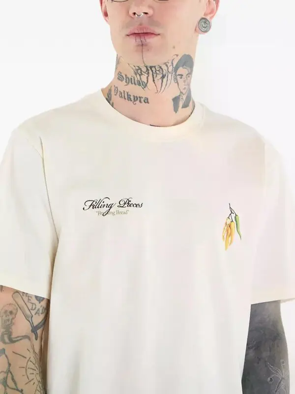Filling Pieces Pepper Antique T-shirt - White