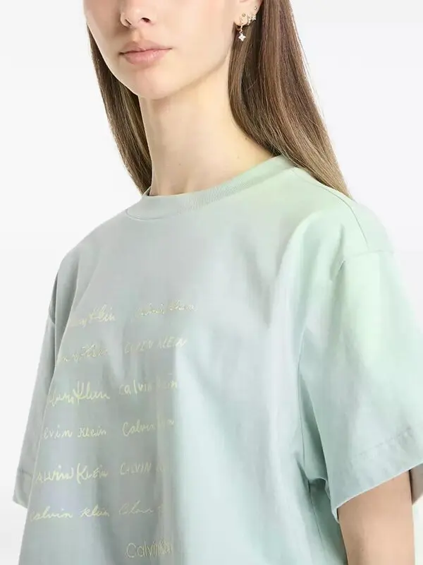 Calvin Klein Cropped Boxy T-shirt