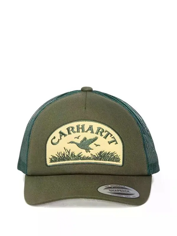 Carhartt Work In Progress Take Off Trucker Cap - Green