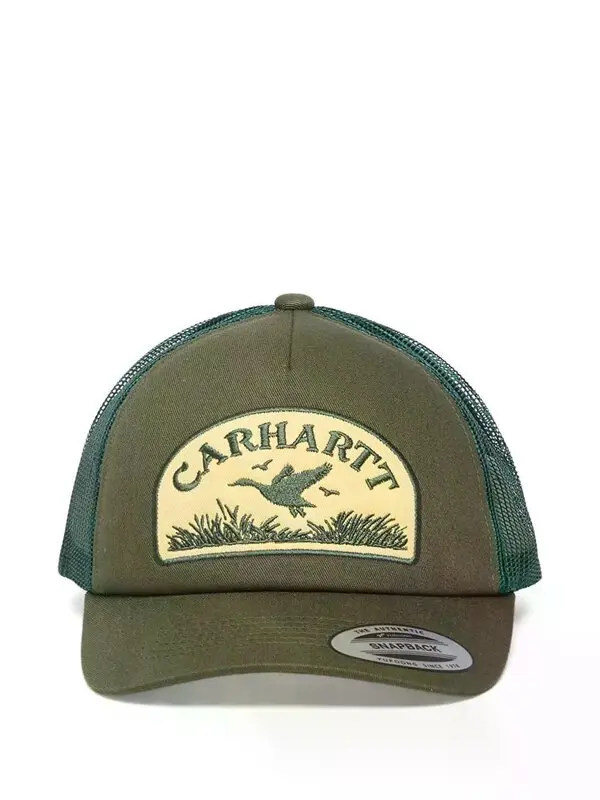 Carhartt Work In Progress Take Off Trucker Cap - Green