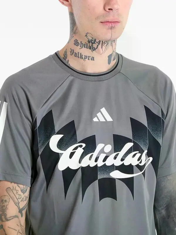 Adidas Striped Logo T-shirt