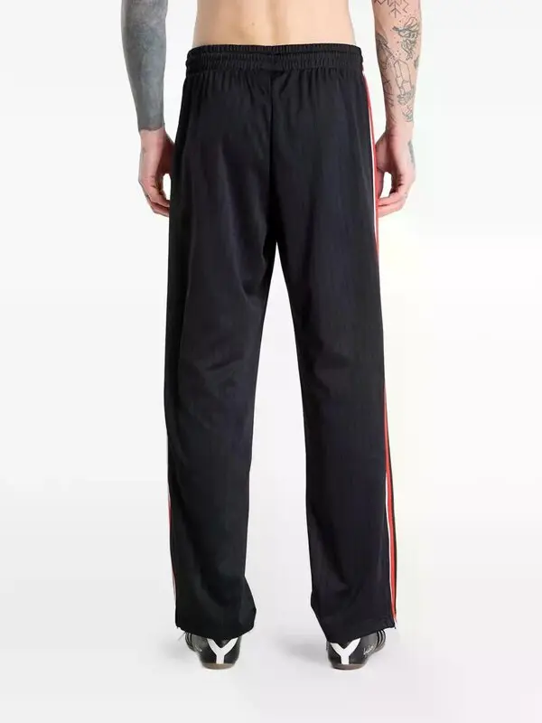 Adidas Firebird Pinstripe Track Pants - Black