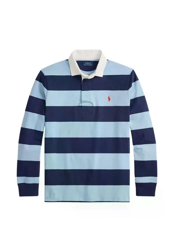 Polo Ralph Lauren Striped Polo Shirt - Blue