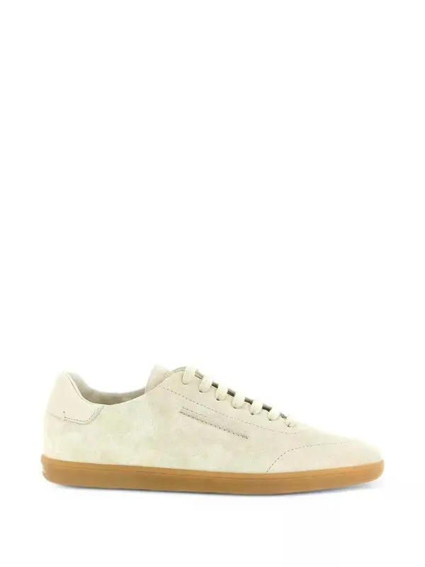 Zegna 232 Suede Sneakers - Neutrals