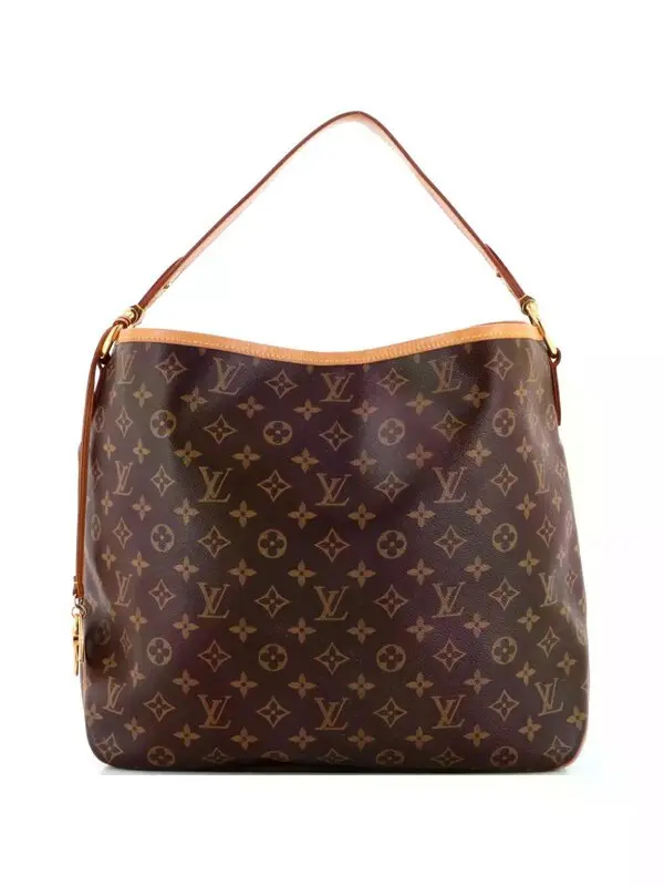 LOUIS VUITTON Delightful Nm Handbag Monogram Canvas Mm Hobo - Brown
