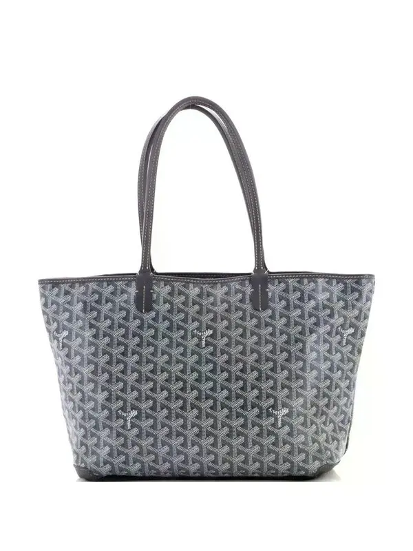 Goyard Artois Coated Canvas Pm Tote Bag - Grey
