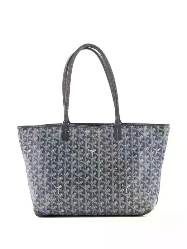 Goyard Artois Coated Canvas Pm Tote Bag - Grey