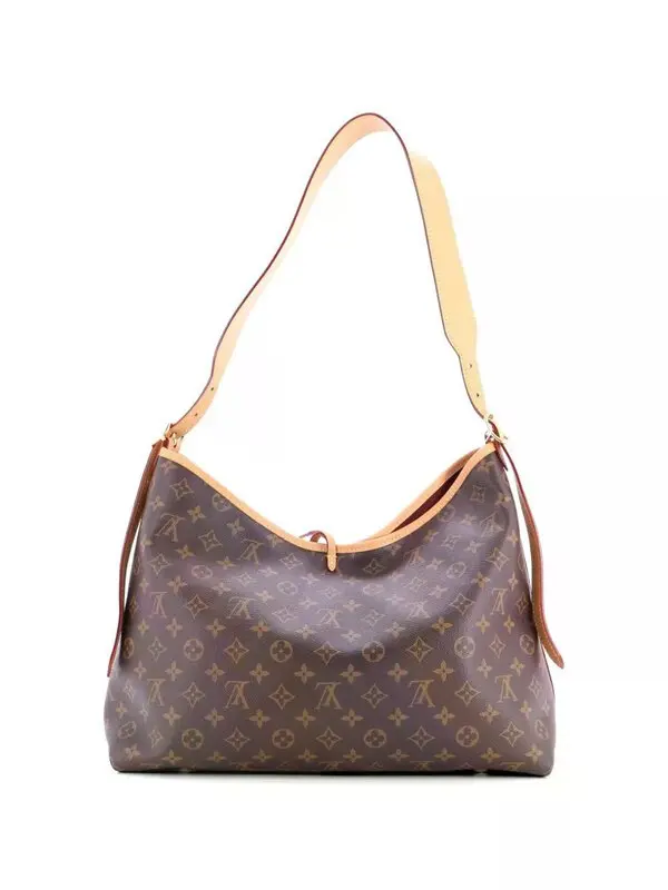 LOUIS VUITTON Carryall Monogram Canvas Mm Hobo Bag