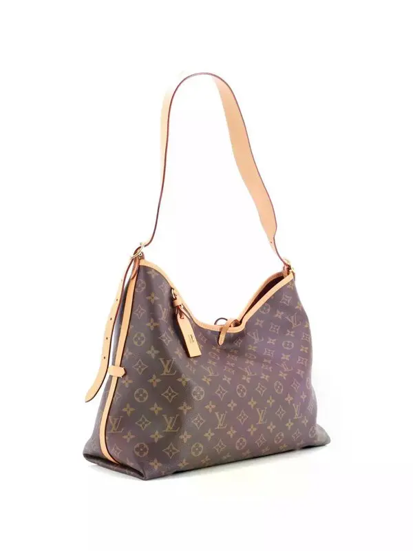 LOUIS VUITTON Carryall Monogram Canvas Mm Hobo Bag