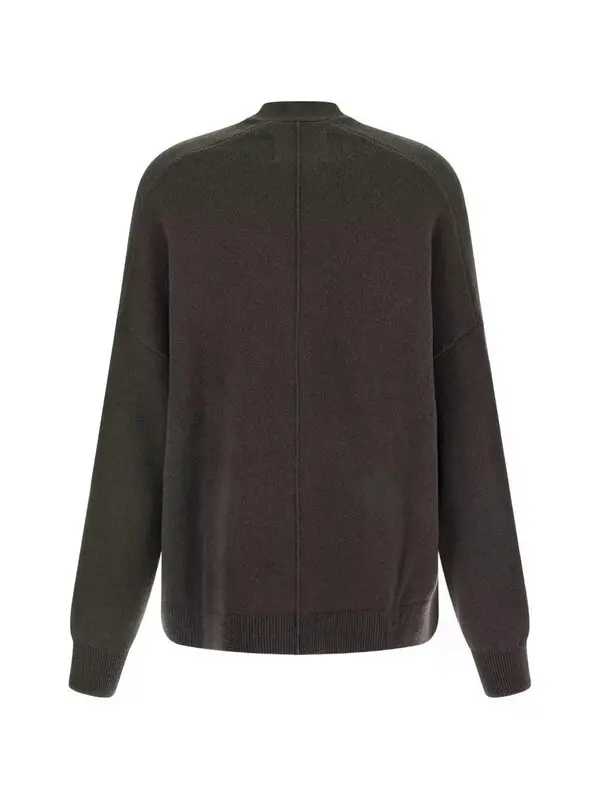 Extreme Cashmere V-neck Cardigan With Side Slits