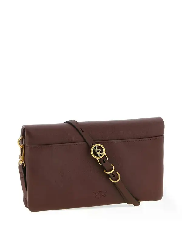 Pinko Love Click Padded Birds Clutch