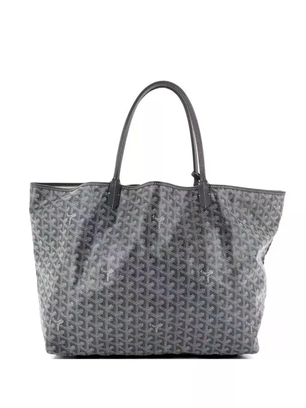 Goyard Saint Louis Coated Canvas Gm Tote Bag - Grey