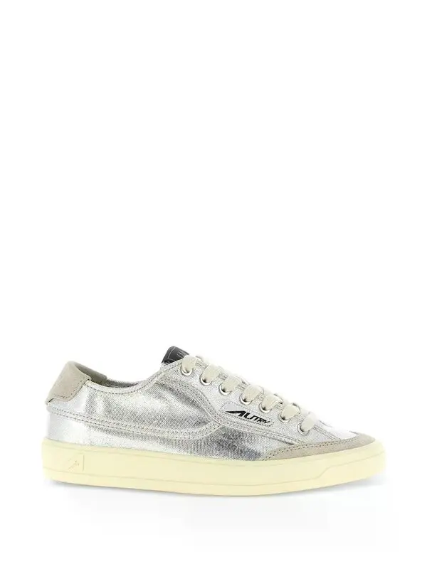 AUTRY Windscape Metallic Sneakers - Silver