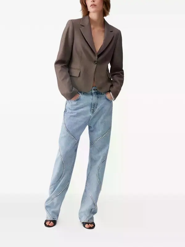 Liu Jo Single-breasted Cropped Blazer