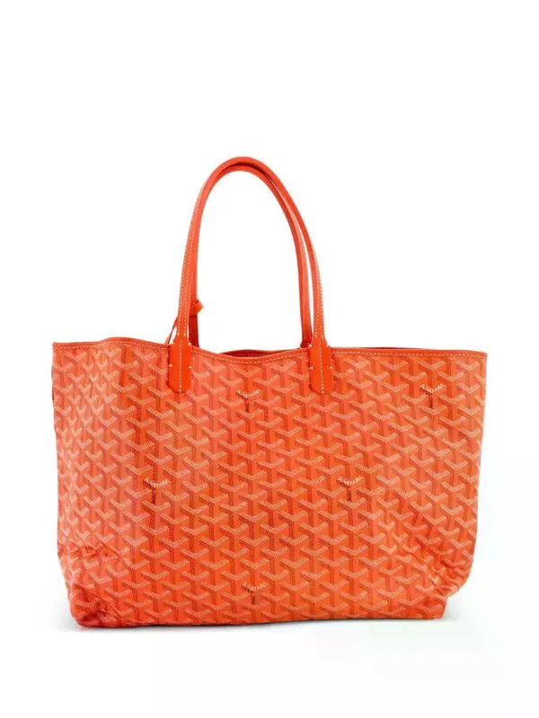 Goyard Saint Louis Coated Canvas Pm Tote Bag - Orange