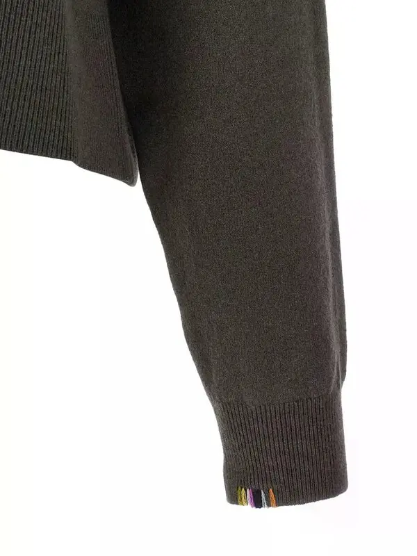 Extreme Cashmere Nº170 Buttoned Crew-neck Cardigan