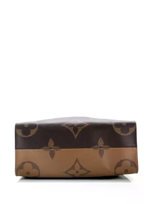 LOUIS VUITTON Onthego Reverse Monogram Giant Mm Tote Bag - Brown