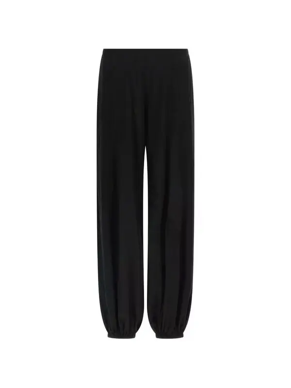 THE ROW Fiamma Track Trousers - Black