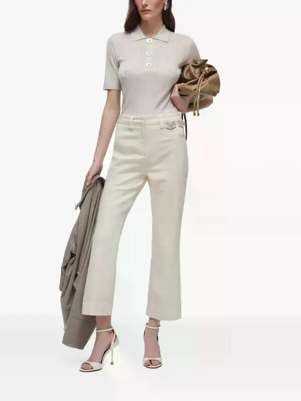 Liu Jo Mid-rise Cropped Trousers