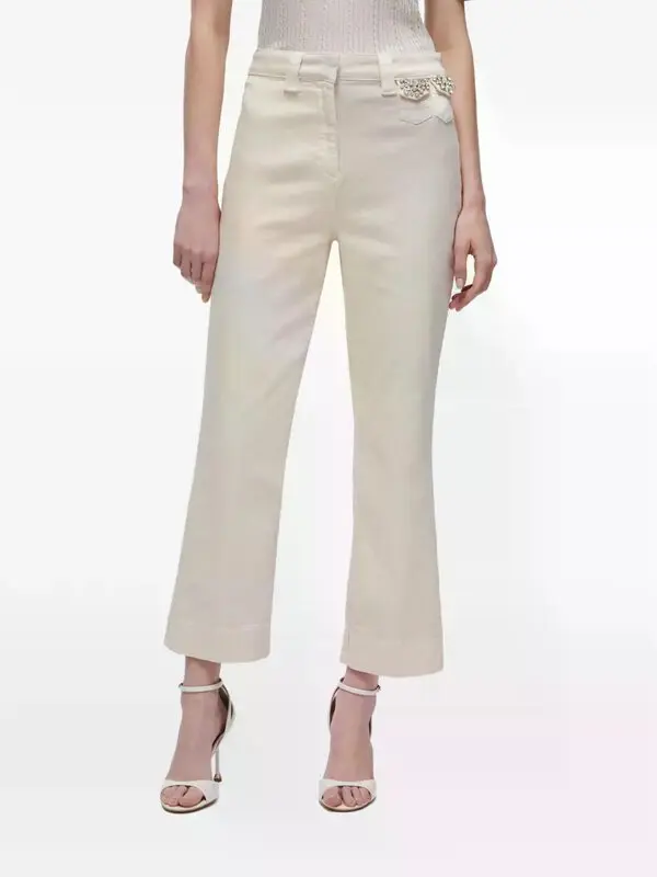 Liu Jo Mid-rise Cropped Trousers