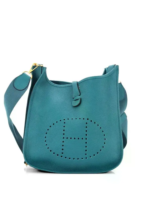 Hermès Evelyne Bag Gen Iii Clemence Pm - Green