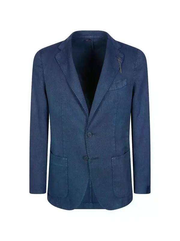 SANTANIELLO Pin Jacket - Blue