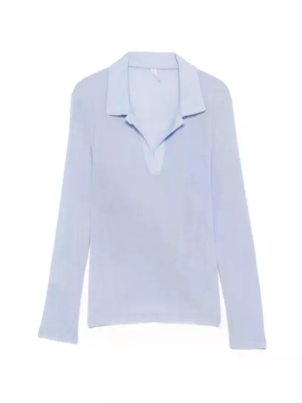 DANIELE FIESOLI V-neck Top - Blue